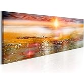 decomonkey Bilder Quadrat 150x50 cm 1 Teilig Leinwandbilder Bild auf Leinwand Wandbild ...