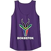 Bokık South African Rugby Bokke South Africa Flag Colours Tank Top ...