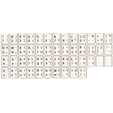 multybyte Hindi-English Typing Keyboard Sticker for Desktop and Laptops ...