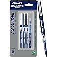 Luxor Schneider, LX Glider Pens, Pack of 3, Ink- Blue+ 1 Refill, Hybrid ...
