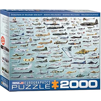 Eurographics WWII Aircraft Puzzle (1000 Pieces): Amazon.co.uk: Toys & Games