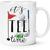 It's Tee Time Golf 15oz Large Mug Cup : Amazon.co.uk: Home & Kitchen