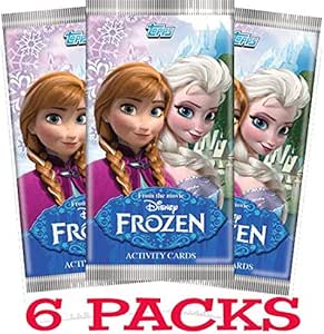 Official Disney Frozen trading card game - 6 booster packs (48 cards ...