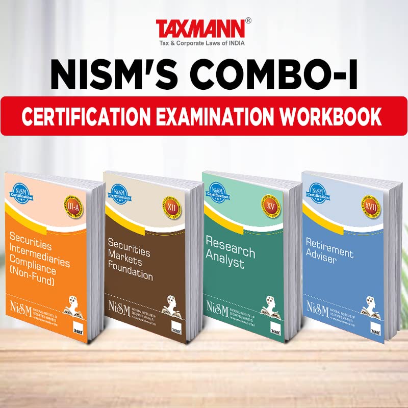 Buy NISM's Combo I for Certification Examination Workbook – Securities ...