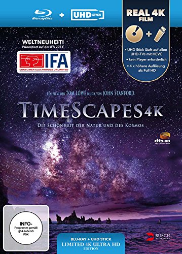 TimeScapes 4K (UHD Stick in Real 4K + Blu-ray) - Limited Edition [Blu ...