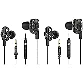 pTron Boom Ultima V2 Dual Driver, in Ear Gaming Wired Earphones with ...