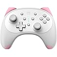 IINE Cat Controller for Nintendo Switch Cute Wireless Pro Controller ...