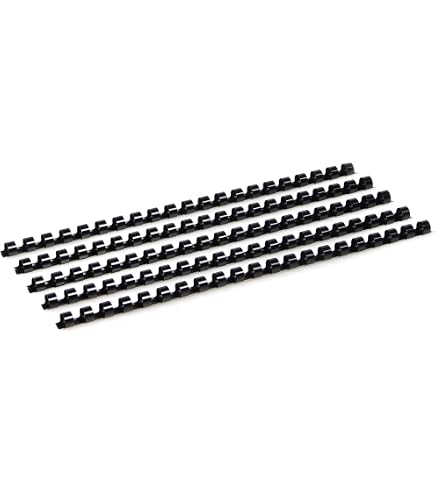 Uxcell 51mm 2" Plastic Binding Combs, 10 Pcs 21 Rings Comb Binding ...