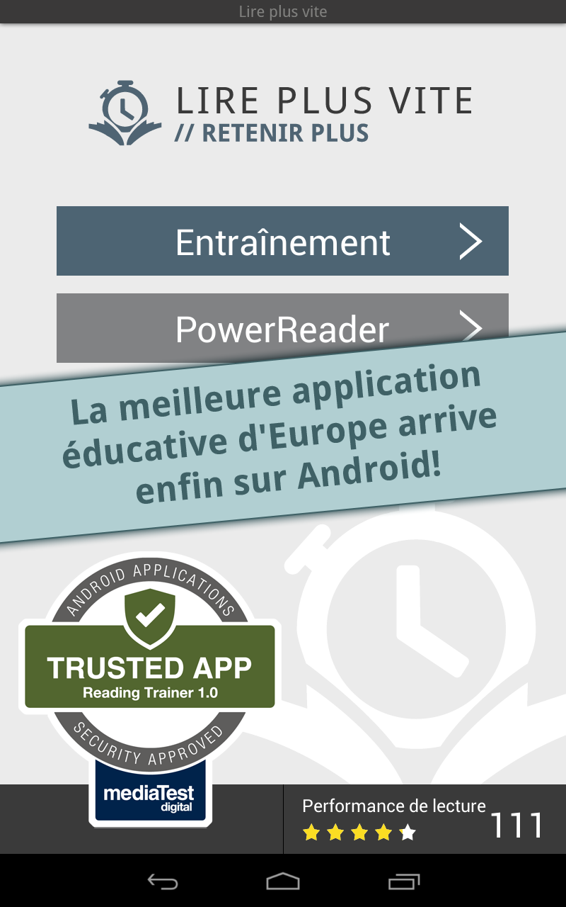 Lire plus vite: Amazon.fr: Appstore pour Android