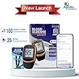 (New Launch) Apollo Smart Glucometer With Complimentary 25 Strips + App ...