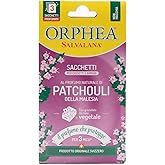 Orphea, Foglietti Salvalana per Cassetti e Armadi, per Lana e Vestiti Tutta la Stagione, Profumo ...