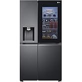 LG 630 L 3 Star Frost Free Smart Inverter Wi-Fi Double Door Side by Side Refrigerator (GL ...