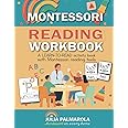 Montessori Reading Workbook: A LEARN TO READ activity book with ...