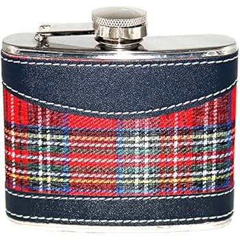 Scottish Gifts - Scottish Hip Flask - 1oz Tartan Hip Flask Keyring - UK ...