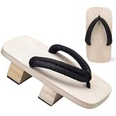 Tsffae Japanese Traditional Geta Summer Women Slipper Wooden Clogs ...