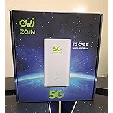 Zain CPE 5 H155-383 Wi-Fi 5g Router, 3600 Mbps, works on Zain network ...