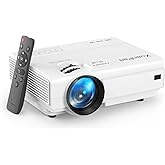 Mini Projector, Bluetooth Portable Projector 13000 Lux Full HD 1080P ...