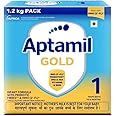 Aptamil Gold Infant Formula Milk Powder for Babies - Stage 1 (Upto 6 ...