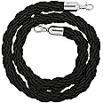 SFQEVHRZ Stanchion Twisted Rope Barrier Rope， 1/1.5/2/2.5/3M Queue ...