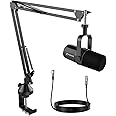 FDUCE SL40X XLR Dynamic Microphone kit for Vocal Recording, Podcasting ...