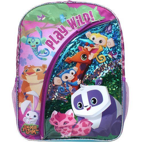 21% OFF on Animal Jam Play Wild 16 inch Backpack with Side Mesh Pockets ...