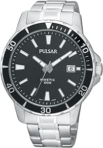 Mens Pulsar Kinetic Watch PAR157X1: Babar: Amazon.co.uk: Watches