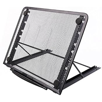 AmazonBasics Ventilated Adjustable Laptop Stand: Amazon.co.uk ...