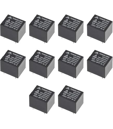 9v Battery Connector 5 Pcs Tl 4100 C 5v Dc 5v Coil Spdt 6 Pin Pcb ...