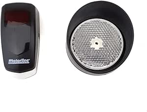 MFE - Fotocellula a infrarossi per esterni, riflettente, universale ...