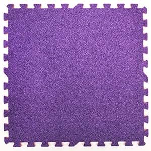 Purple Carpet Interlocking Foam Mats - Perfect for Floor Protection ...