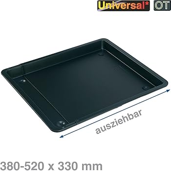Zenker Backblech perforiert (52-37 cm x 33 cm), Ofenblech, ausziehbar ...