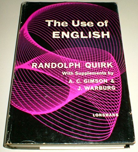 The Use of English : Quirk, Randolph: Amazon.de: Bücher