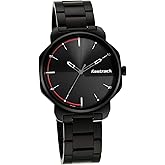 Fastrack Stunners Quartz Analog Black Dial Black Stainless Steel Strap ...