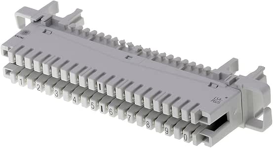 TE LSA- Profile Connection Module 2/10 DA, LSA-Plus 2 Grey 6089 1 120/ ...