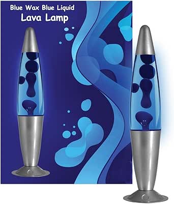 Lava Lamps, Blue: Amazon.co.uk: Lighting