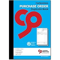NCR Purchase Order PO Duplicate Book A5 50 Sets Carbonless : Amazon.co ...