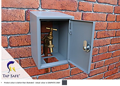 Tap Safe - lockable protective security lock box cover for outside ...