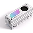 EZDIY-FAB Shield ARGB M.2 SSD Heatsink with Build-in 20mm PWM Fan ...