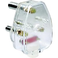 Anchor by Panasonic 6A 3 Pin Plug Top 240V. White,( Pack of 4) (38626 / ...