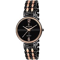 IMPERIOUS - THE ROYAL WAY Metal Analog Women'S Watch (Black Dial ...