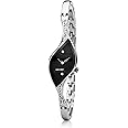 ADAMO Enchant Black Dial Women's & Girl's Watch 9710SM02 : Amazon.in ...