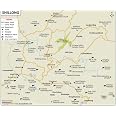 Shillong City Map, Meghalaya (36 Width) : Amazon.in: Office Products