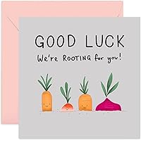 Old English Co. Cute Good Luck Card for Him or Her - Funny 'Rooting For ...