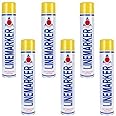 Aerosol Solutions Yellow Line Marker Marking Spray Paint x 6 750ml ...