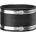 Hon&Guan 150 mm Flexible Rubber Sleeve Rubber Coupling with Two ...