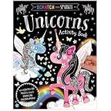 Scratch and Draw Unicorns & Horses Too! - Scratch Art Activity Book ...