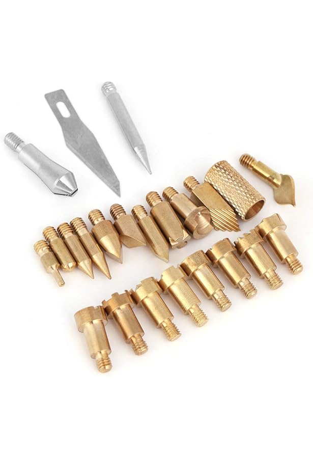 Weller Short Barrel Wood Burning Kit (15-Piece) WSB25WB The, 48% OFF