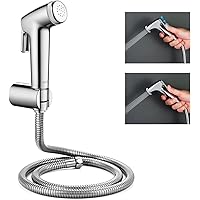 CERA Health Faucet ABS Body with Wall Hook and 1-Meter Stainless Steel ...