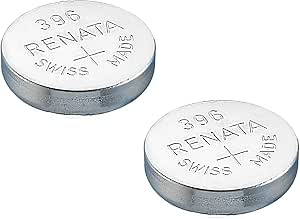 2 x Renata 396 Watch Battery 1.55v SR726W - Official Renata Watch ...