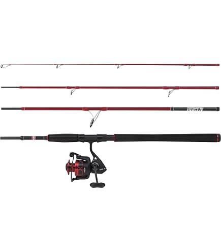 Fishing Combo PENN Wrath II - 7 Foot Rod & Spinning Reel Set For ...